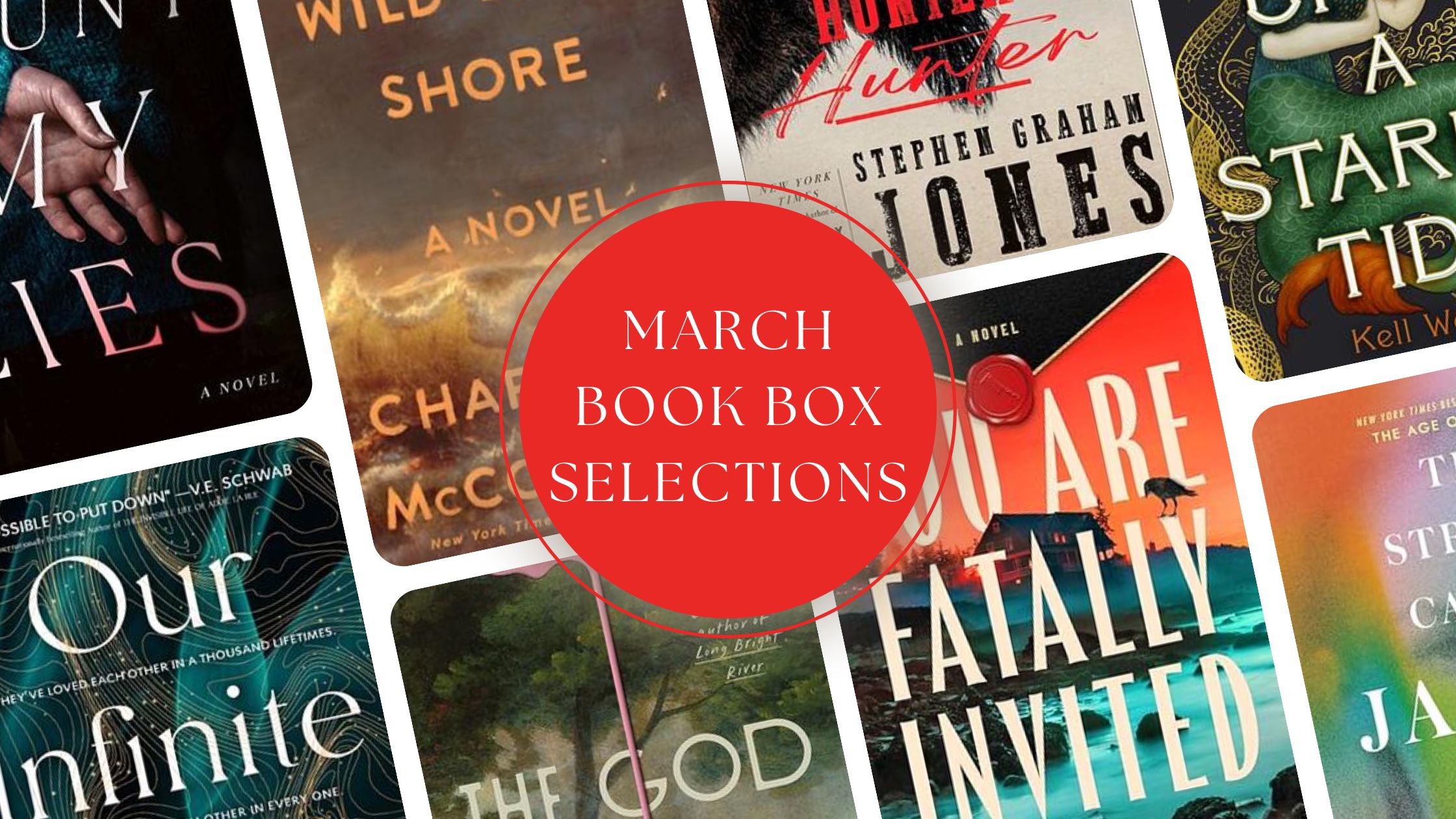 March Book Box Selections – Quirky Cat's Fat Stacks