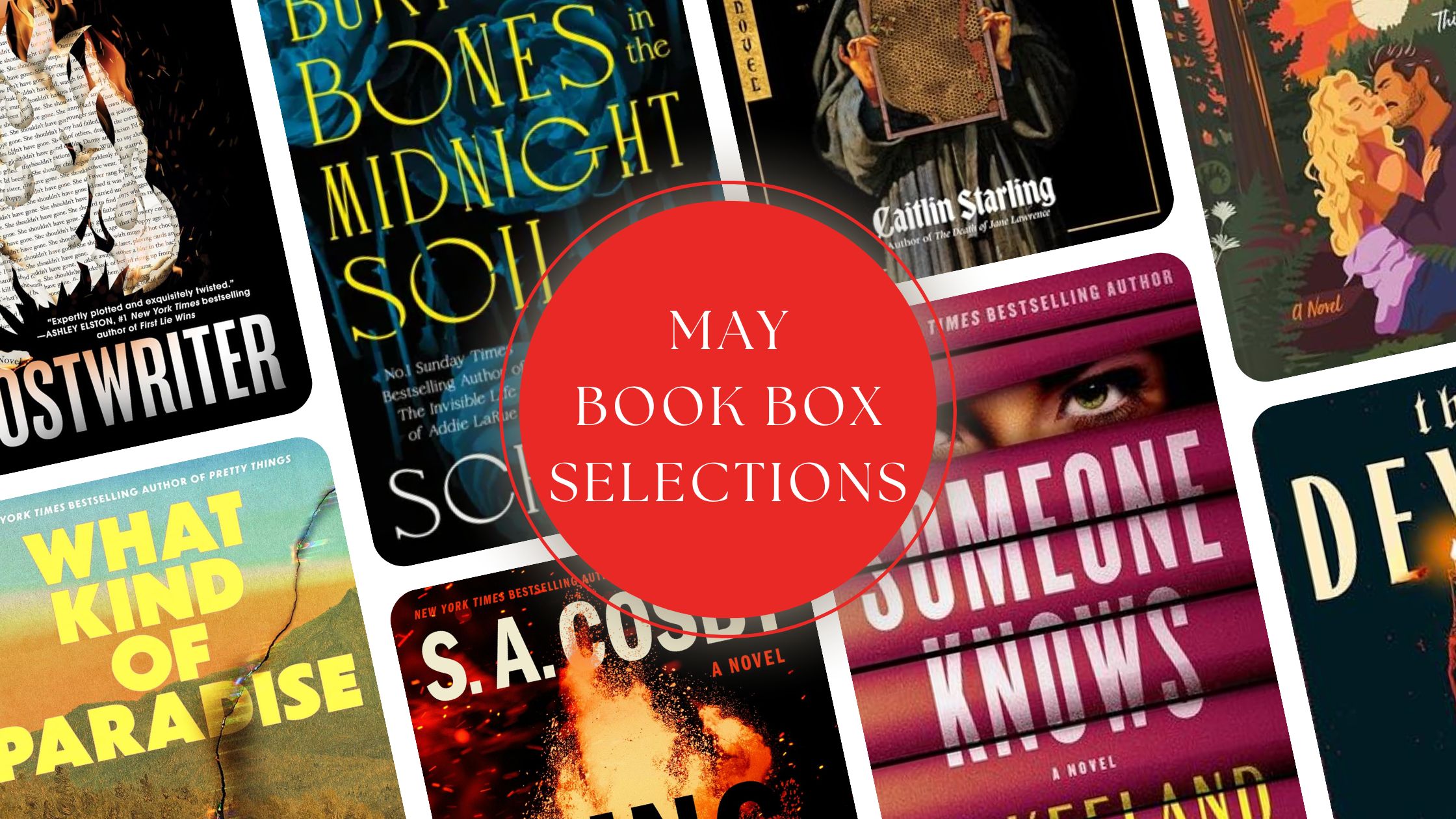June Book Box Selections – Quirky Cat's Fat Stacks